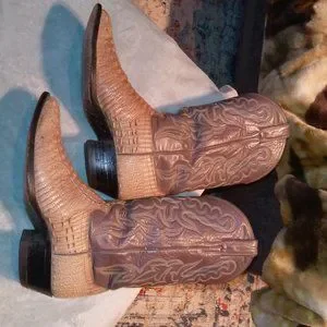 Justin Boots | Shoes | Justin Hornback Lizard Boots | Poshmark